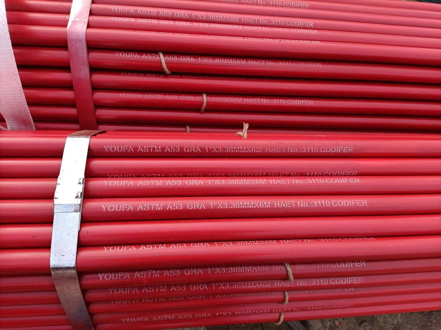 Buy Wholesale China Fire Sprinkler Ul Fm Steel Pipe Epoxy Coating With ...