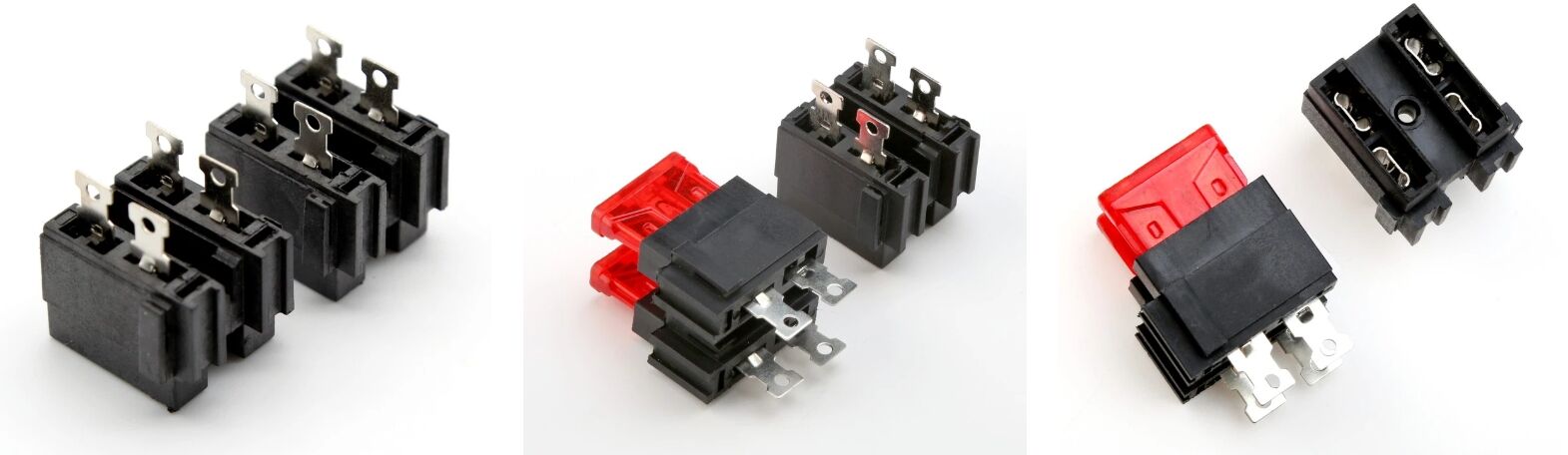Buy Wholesale China Dual Slots Pcb Mount Blade Fuse Holder & Fuse ...