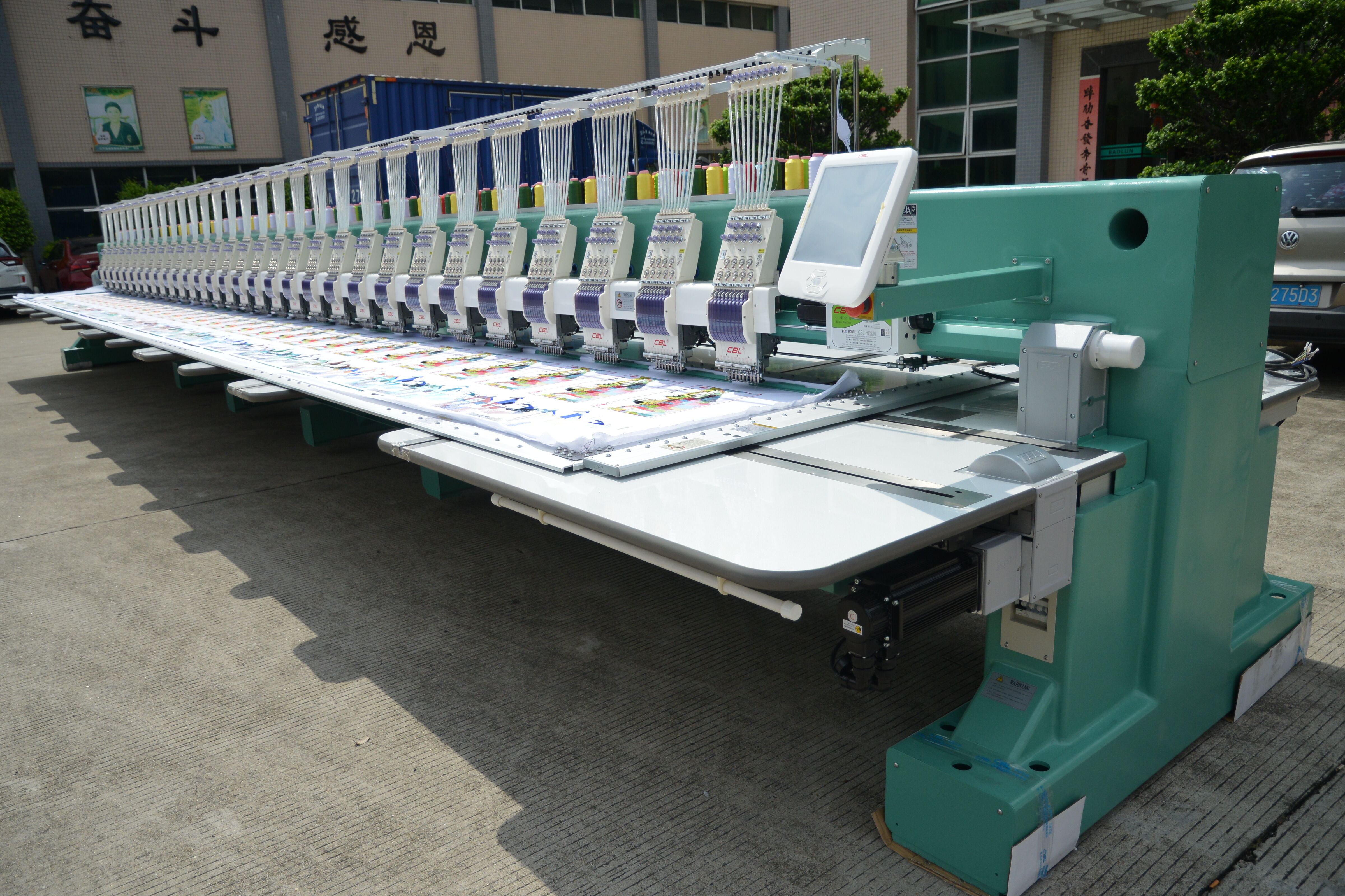 Buy Wholesale China Cbl 30 Heads Automatic High Speed Flat Computer ...