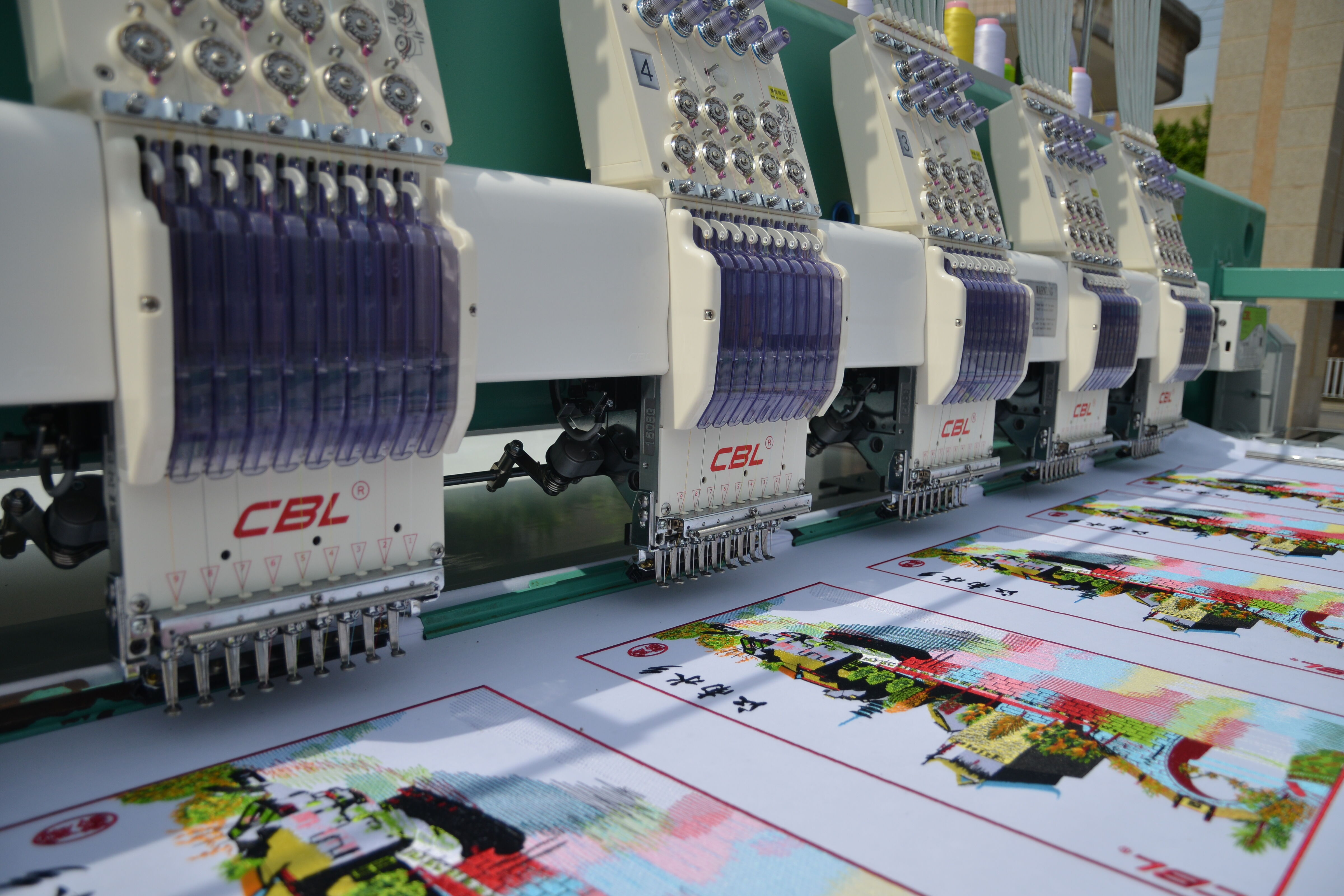 Buy Wholesale China Cbl 30 Heads Automatic High Speed Flat Computer ...