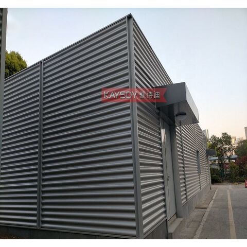 Corrugated Metal Wall Cladding