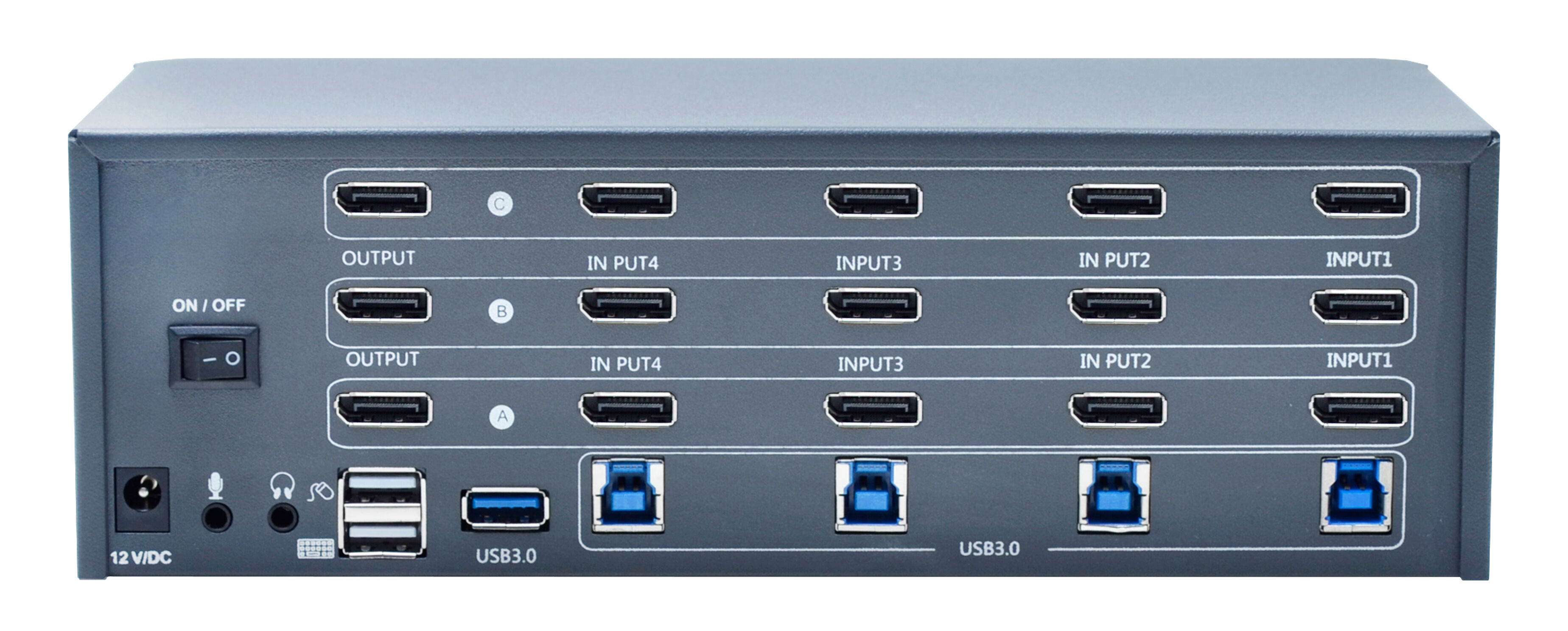 Buy Wholesale China Durable Kvm Switch 4 In 1 Out Triple Monitor 8k ...