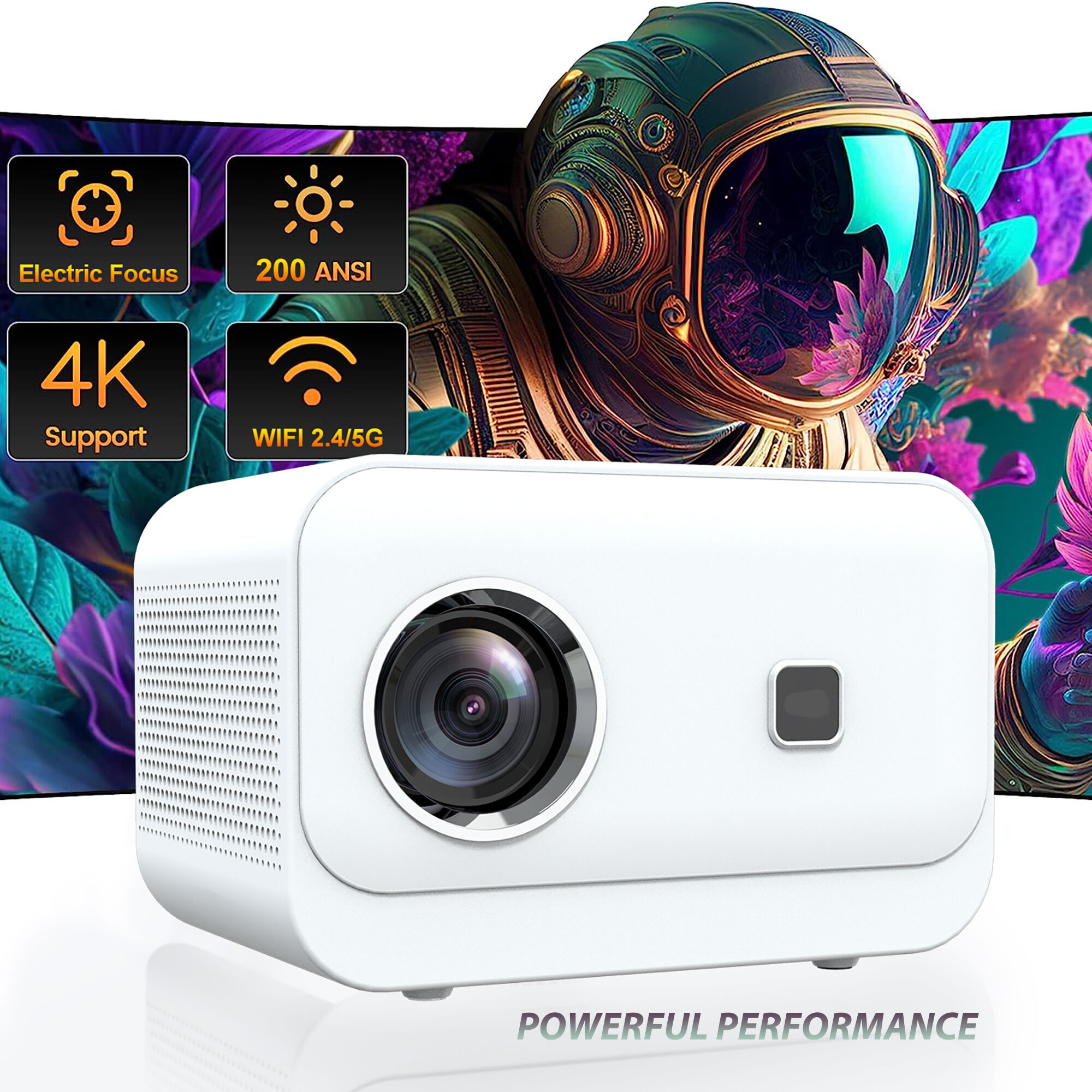 Buy Wholesale China 2023 Factory Outdoor Led 4k 1080p Tv Lumens Mini ...