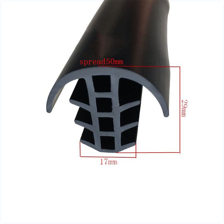 Edpm Pvc Joint Gasket Extruded T-shaped Rubber Sealing Strip In The Gap ...
