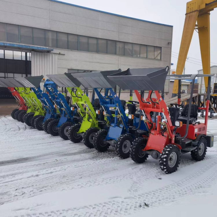 Earth-moving Machinery Cheap New Small Mini Towable Backhoe Loader ...