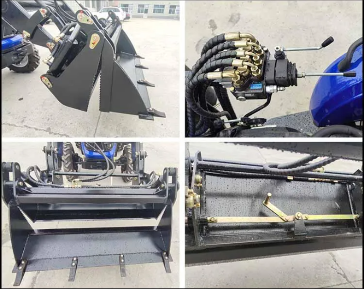 4wd Mini 4x4 Tractor Agriculture Farm Tractor 50hp 60hp Compact Tractor ...