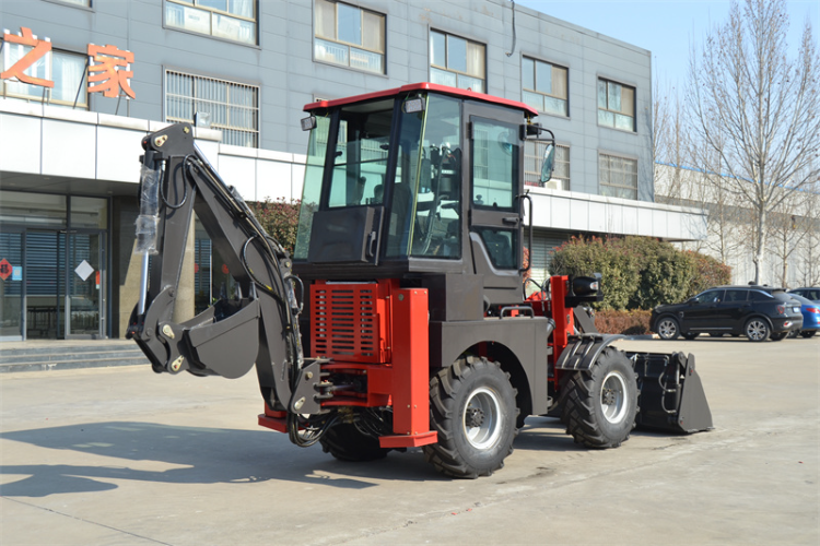 Cheap Price Mini Backhoe Loader Excavator Gongwo 4x4 Backhoe Excavator ...