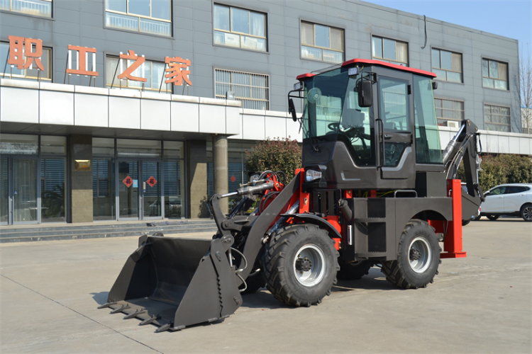 Cheap Price Mini Backhoe Loader Excavator Gongwo 4x4 Backhoe Excavator ...