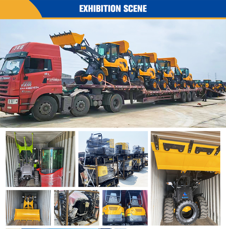 Cheap Price Mini Backhoe Loader Excavator Gongwo 4x4 Backhoe Excavator ...