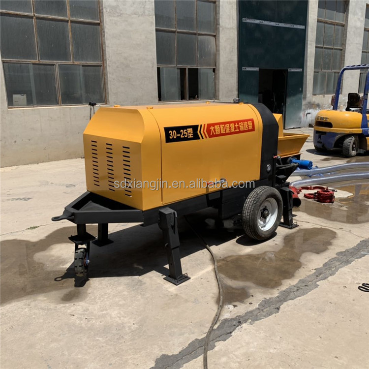 High Quality Small Cement Pump Concrete Pump Made In China Exports To ...