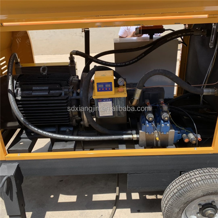 High Quality Small Cement Pump Concrete Pump Made In China Exports To ...