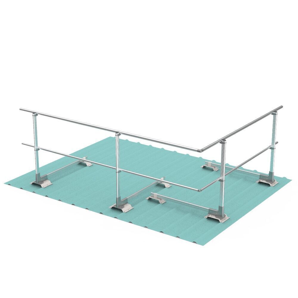 Buy Wholesale China Wholesale Rooftop Guard Rail System For Temporary ...