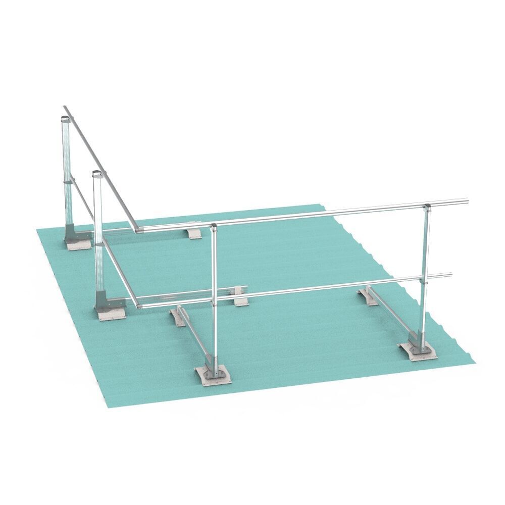 Buy Wholesale China Wholesale Rooftop Guard Rail System For Temporary ...