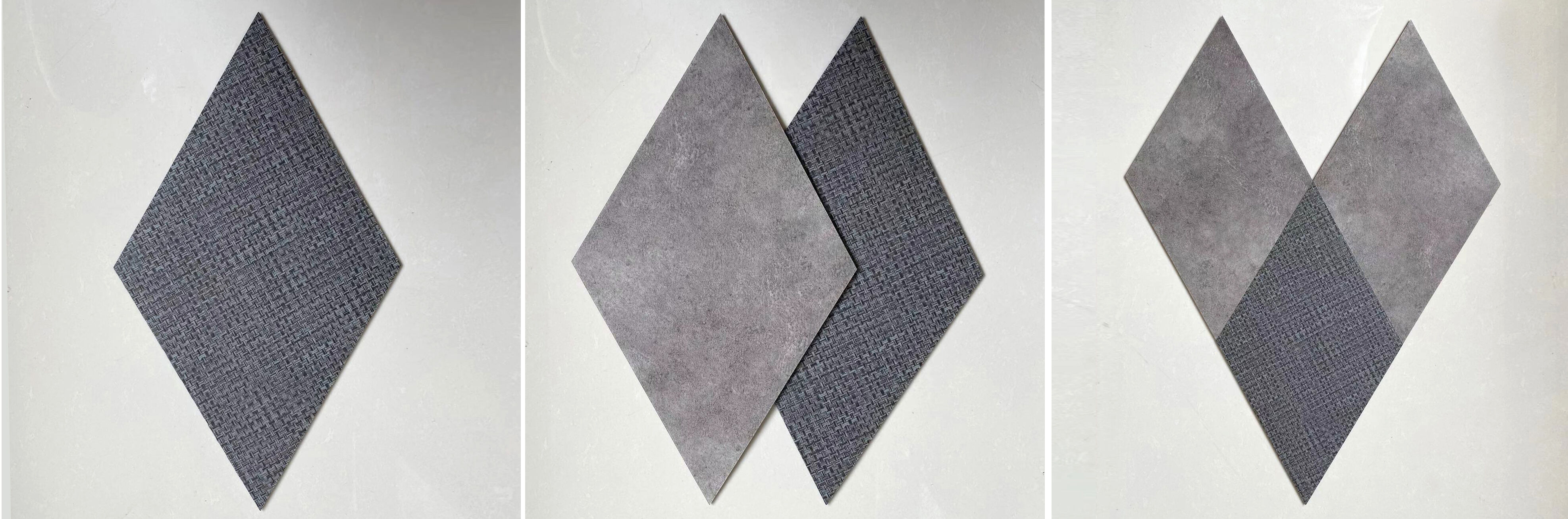 Dry Back Luxury Vinyl Tiles High Quality Rhombus Vinyl Floor Tiles ...