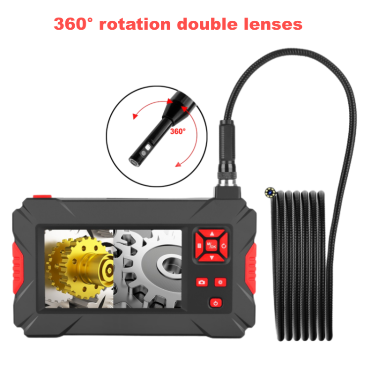 Buy Wholesale China 360 Degree Rotation Double Lens Semi Rigid Flexible ...