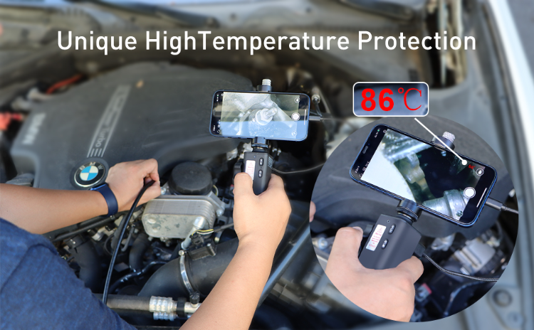 Ralcam 720p Hd Borescope 6.2mm 1m Cable Industrial Endoscope Camera ...