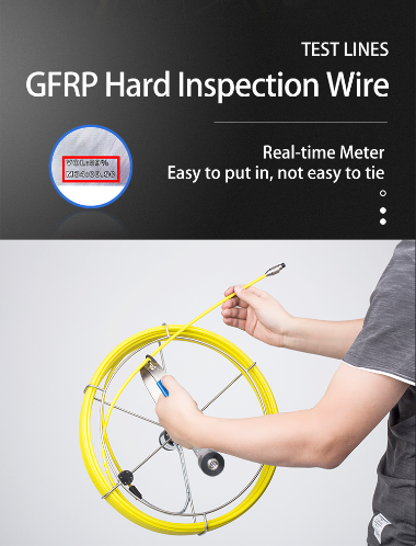 Hd 1080p Sewer Pipe Inspection Push Rod Borescope Snake Camera With ...