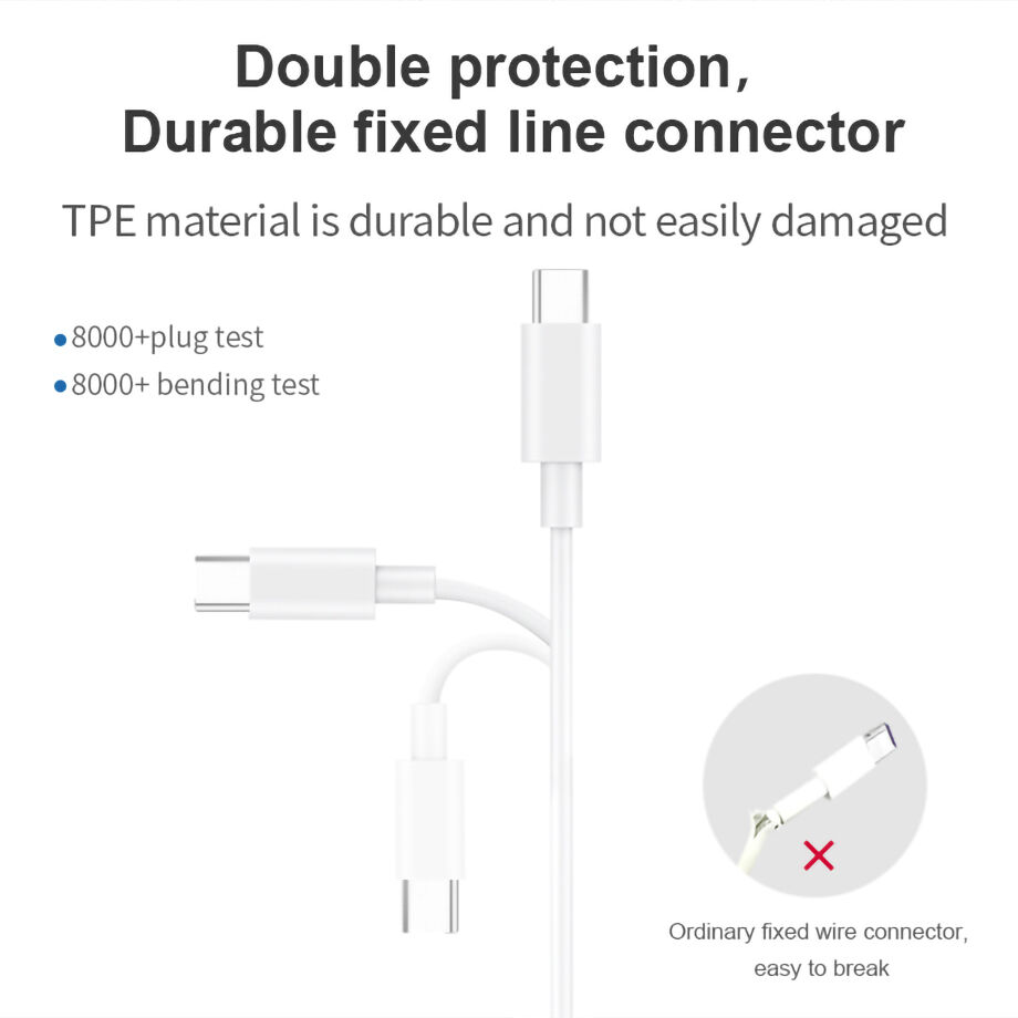 Buy Wholesale China Pd 18w Fast Charger Type C To C 3a Usb Data Cable ...