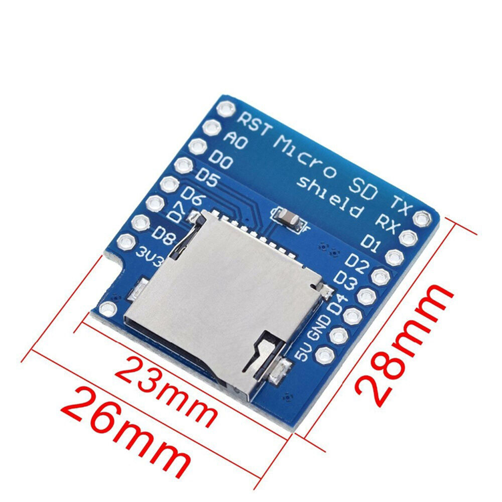 Buy Wholesale China Micro Sd Card Shield For Wemos D1 Mini Tf Wifi ...