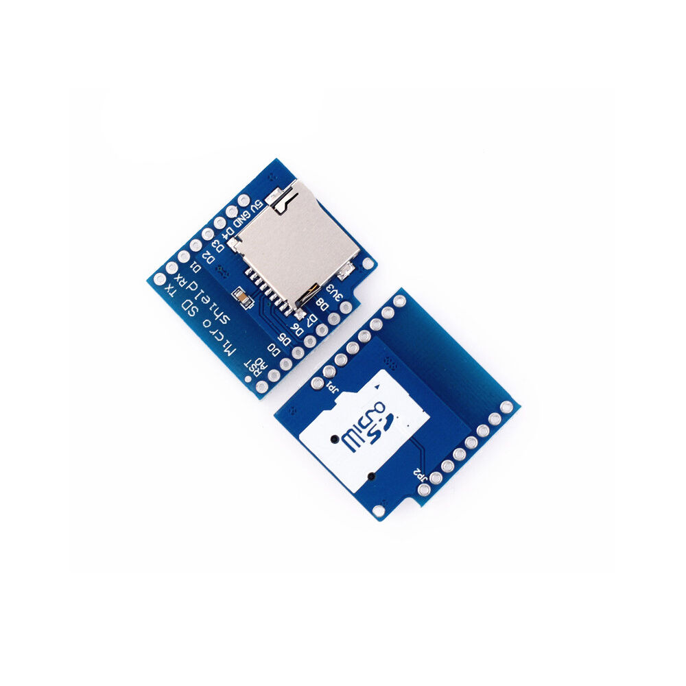 Buy Wholesale China Micro Sd Card Shield For Wemos D1 Mini Tf Wifi Esp8266 Compatible Sd Module ...