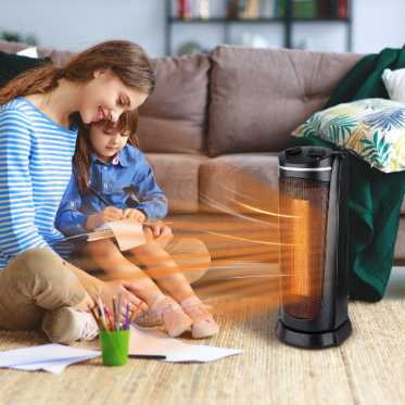 Konwin Kpt-2068 Electric Ceramic Space Heater Portable Ptc Tower Heater ...