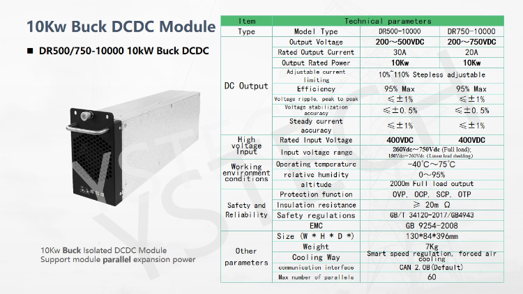 Dcdc Bidirectional Converter 20kw 5kw 10kw 15kw 30kw 48v 400v 850v Dc/dc Converters Ev Fast ...