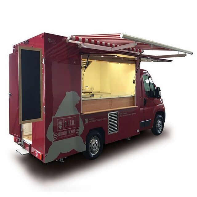Fully Equipped Catering Ice Cream Mobile Food Truck/ Sales Permit Used ...
