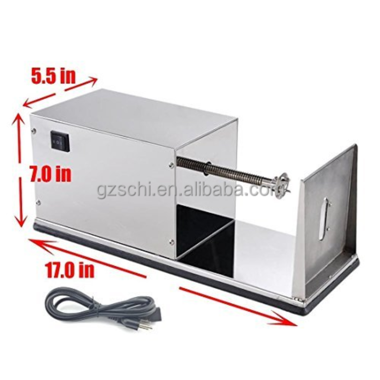 Electric Potato Tower Crane Potato Slicer Peeler Stainless Steel ...