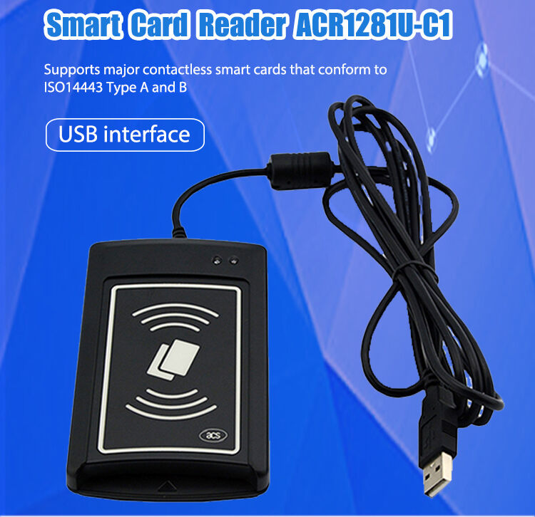 Buy Wholesale China Hcc Smart Business Card Reader Acr1281u-c1 For ...