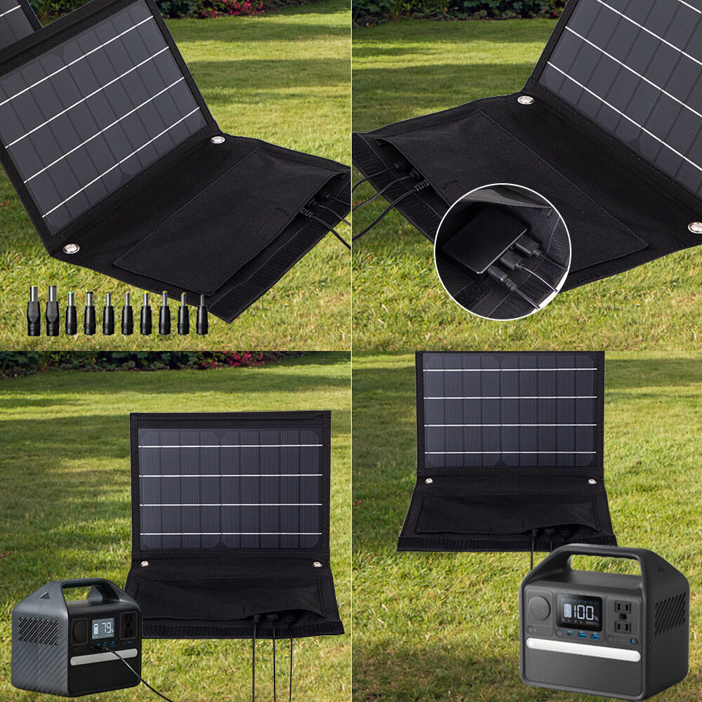 Portable Solar Charger, Powered Bank, 120w Fast Charging Station ...