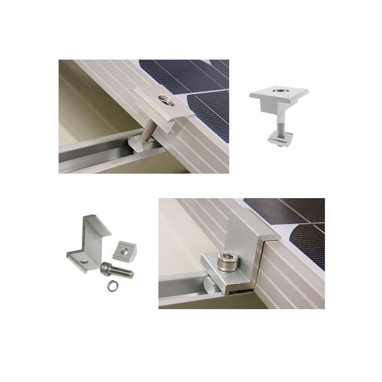 Aluminum Solar Mounting System Clamp, Solar Panel Clamp, Factory Direct ...