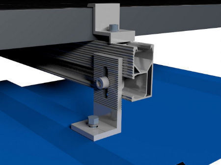 Aluminum Solar Mounting System Clamp, Solar Panel Clamp, Factory Direct ...