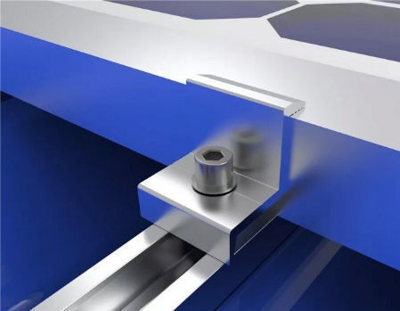 Aluminum Solar Mounting System Clamp, Solar Panel Clamp, Factory Direct ...