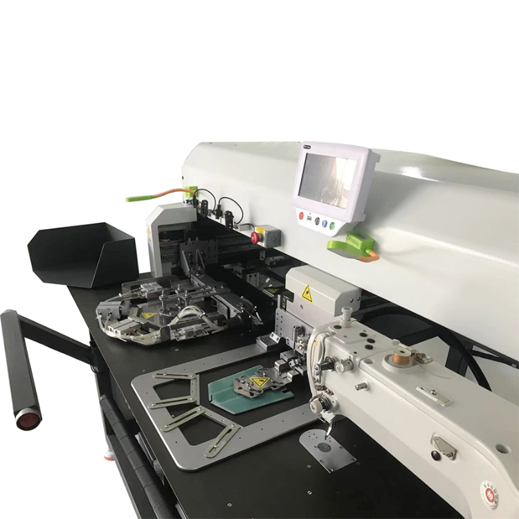 Full Automatic Industrial Sewing Machine For Jeans Patch Pocket And Welt Non Ironing Patch ...