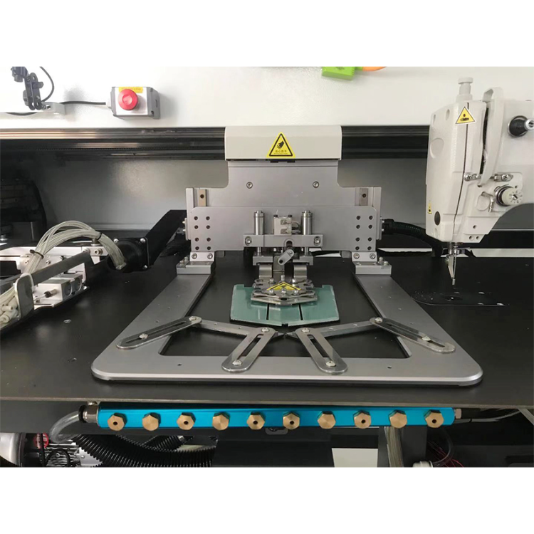 Full Automatic Industrial Sewing Machine For Jeans Patch Pocket And Welt Non Ironing Patch ...