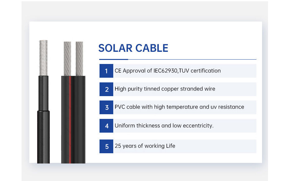 En 50618 Solar Cable For Panel H1z2z2-k Wire Poly Cab Price Dc Pv ...