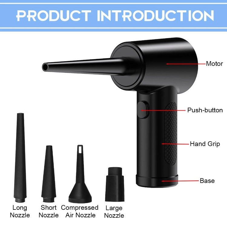 Buy Standard Quality China Wholesale Mini Handheld Air Blower For Pc ...