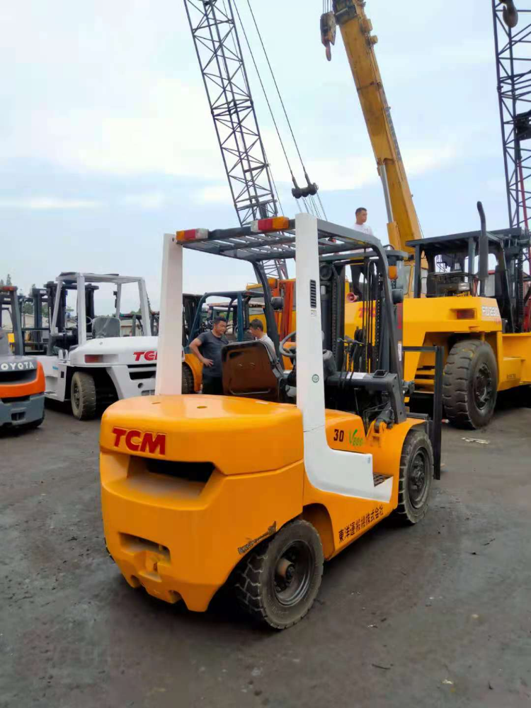 Japanese Forklifts Tcm 3 Tons Telehandler Used Tcm Fork Lift Diesel ...