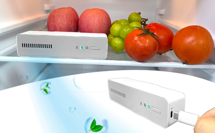 Portable Ozone Generator Machine Odor Removal Eliminator Fridge Room ...