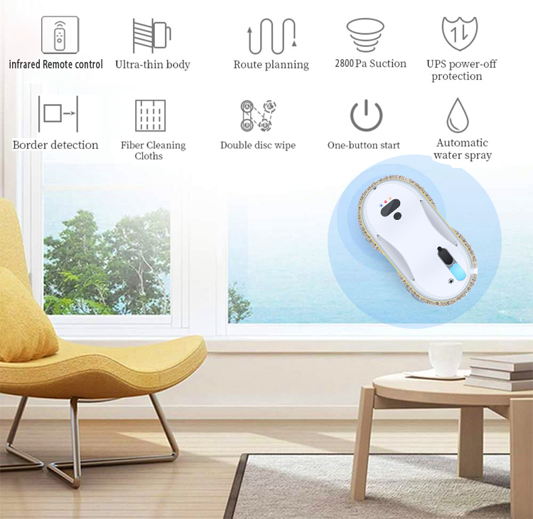 Buy Wholesale China Window Glass Cleaning Automatic Smart Robot Cleaner ...