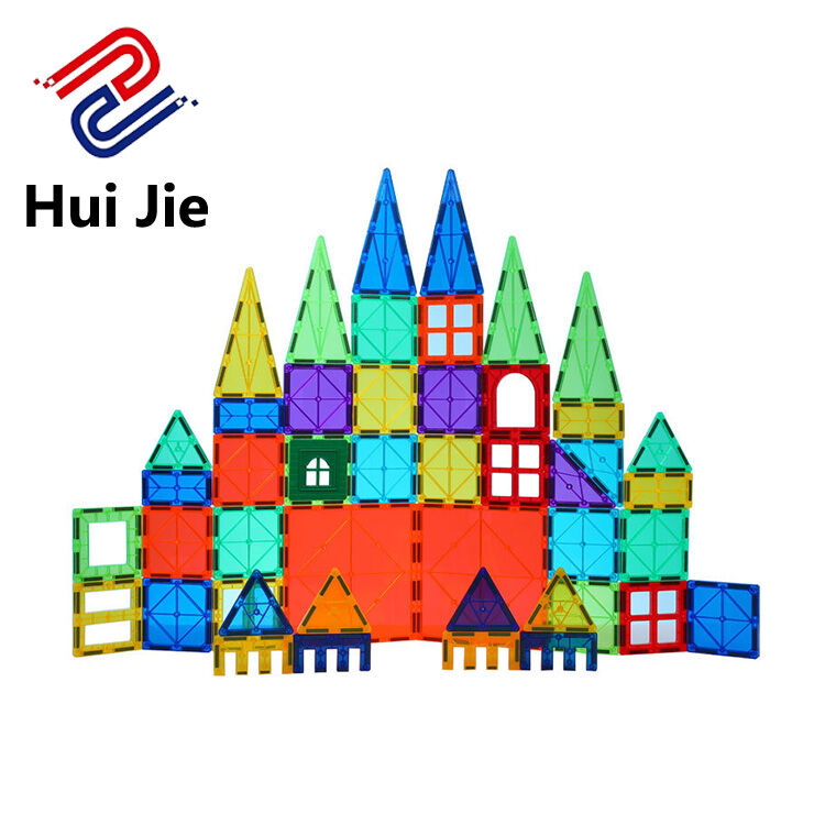 Oem Wholesale Transparent Colorful Window Magnetic Tiles Building ...