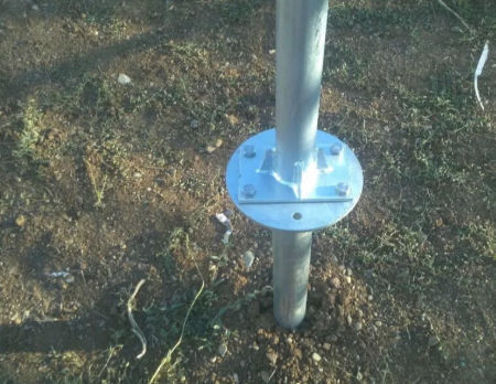 Buy Wholesale China Off-grid Galvanized Ground Screw Pole Anchor No ...