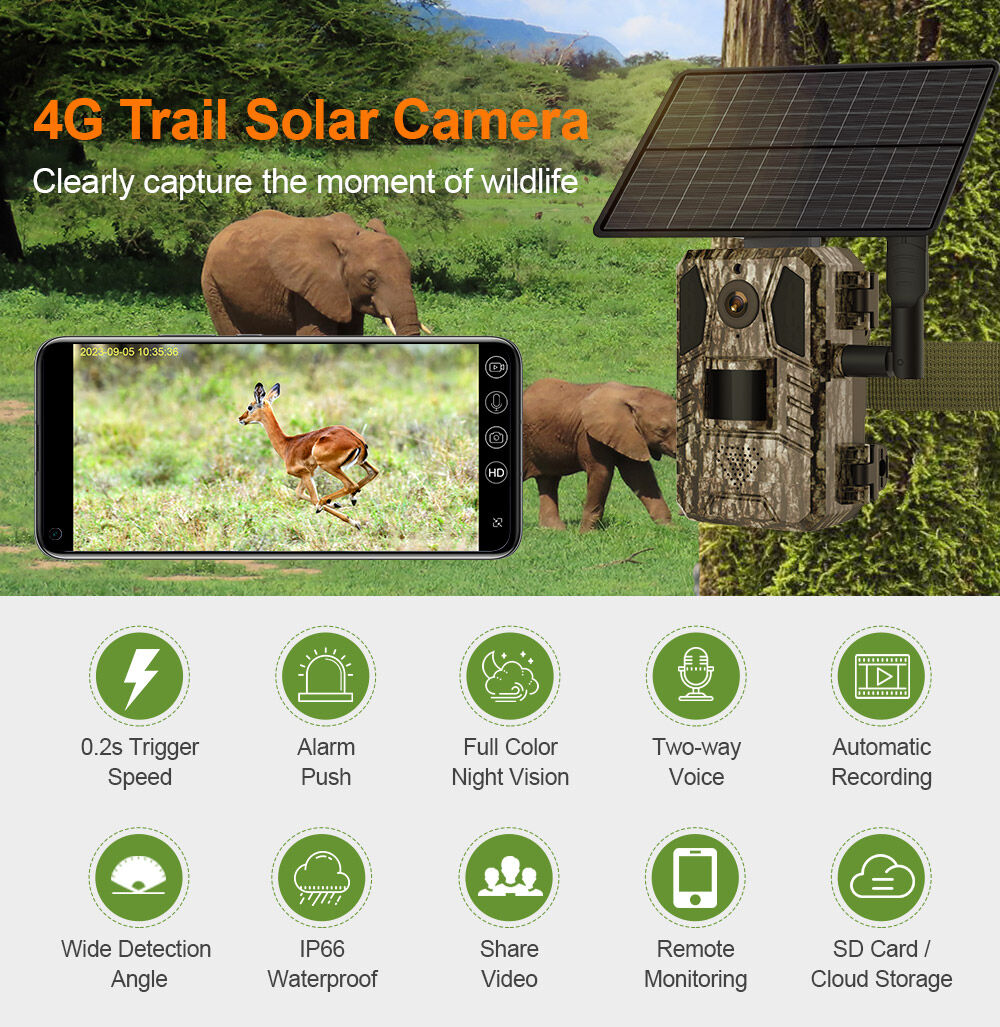 Buy Wholesale China Factory 4mp Outdoor 4g Trail Camera Wireless Camera ...