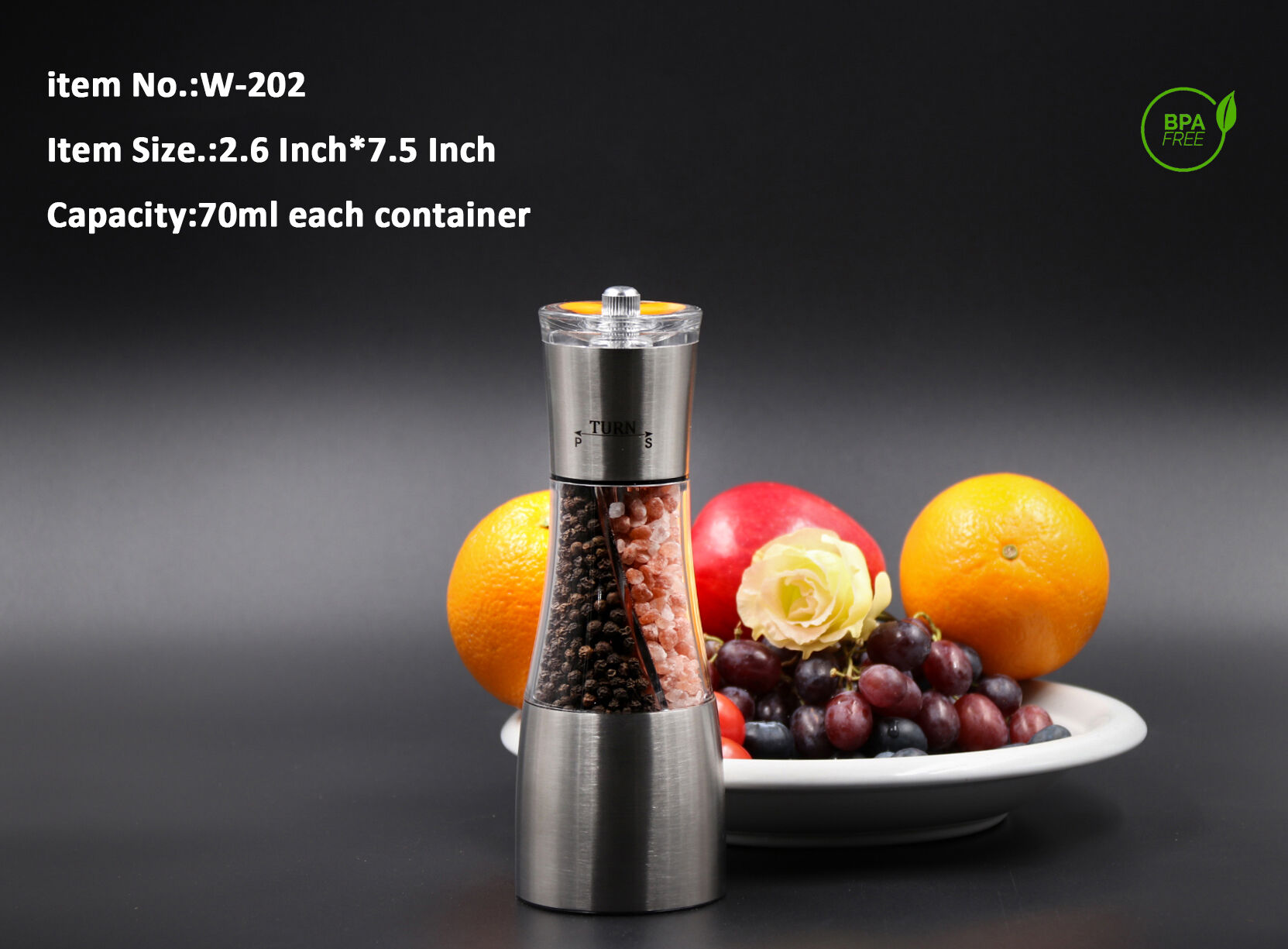 Buy Wholesale China Hot Selling 2 In 1 Stainless Steel Manual Double ...