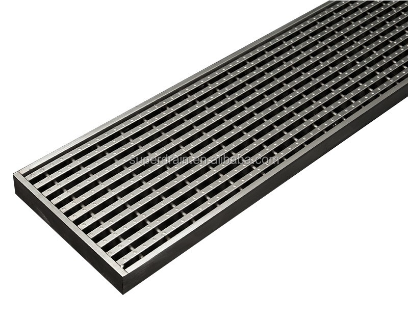 Plastic Channel Drain Linear Drainage Trench Drain With Pp Floor ...