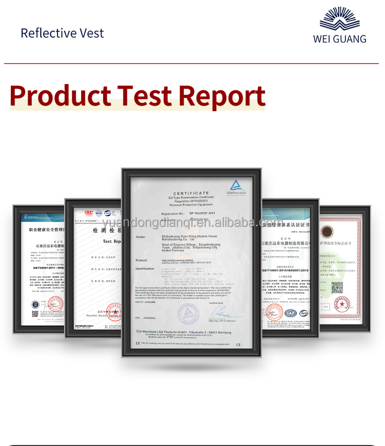 Custom Logo Hi Vi Reflective Road Safety Vest Construction Work High ...