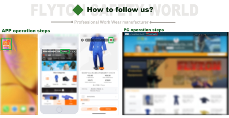 Buy China Wholesale Flyton Safety Protective Mens Construction Workwear ...