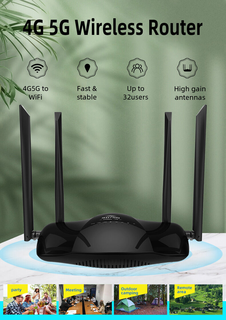 Buy Wholesale China Portable 5g Wifi Router With Sim Card Slot Modem 4g ...