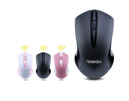 Buy Wholesale China Stylish Wireless Mouse Pc Computer Laptop 3 Colors ...