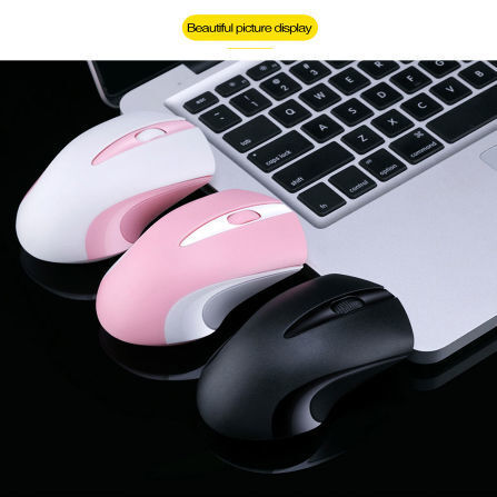 Buy Wholesale China Stylish Wireless Mouse Pc Computer Laptop 3 Colors ...